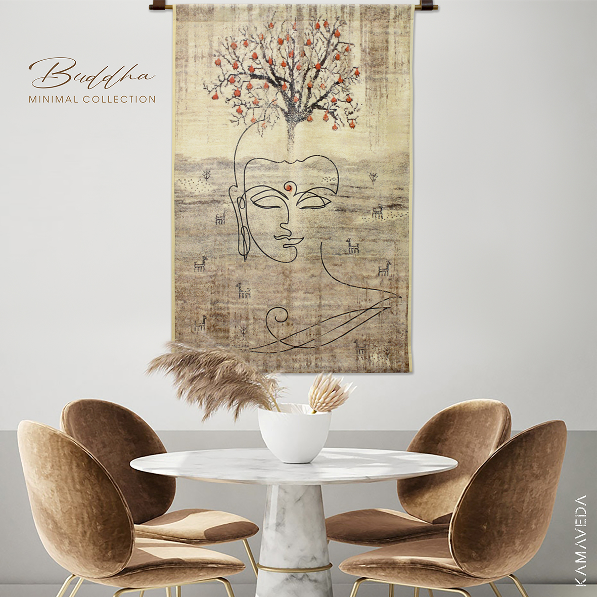 buddha backdrop - Kamaveda